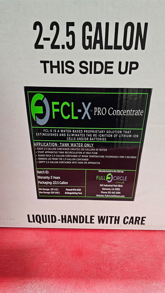 FCL-X PRO Concentrate - Case – Heiman Fire Equipment