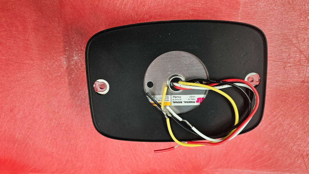 Clearance - Federal Signal, FireRay LED 600 Series Light, Clear, 4" x ...