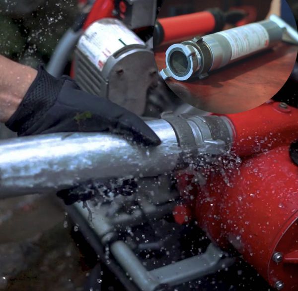 B-5980NH Hand Primer - 1 1/2"NH, Aluminum – Heiman Fire Equipment