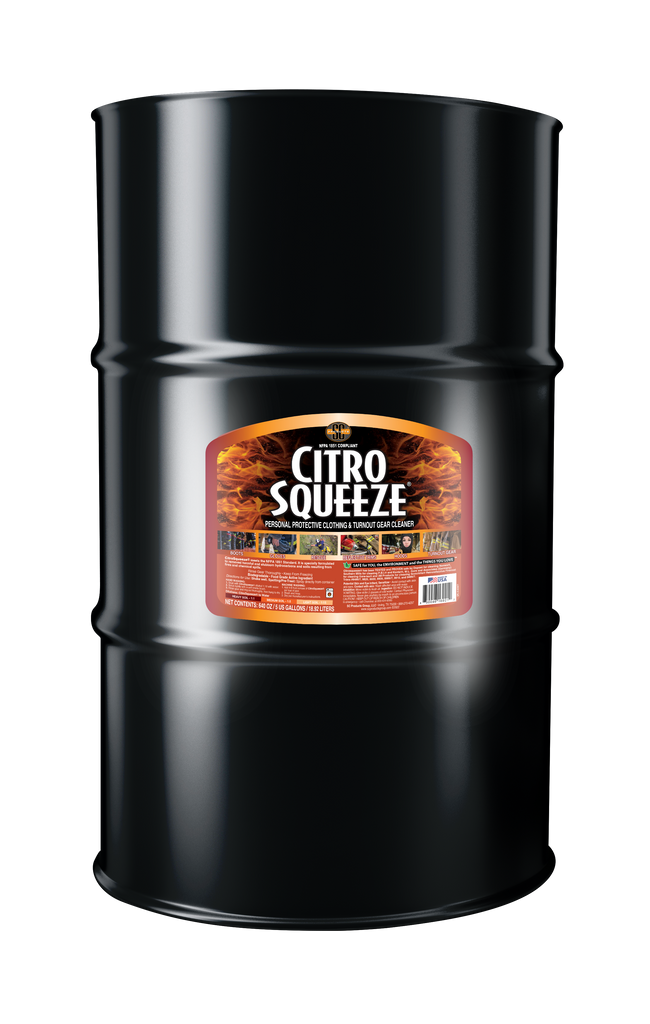 CitroSqueeze 55 GAL DRUM PPE/Turnout Cleaner – Heiman Fire Equipment