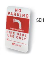 Reflective Dry Hydrant Sign – Heiman Fire Equipment